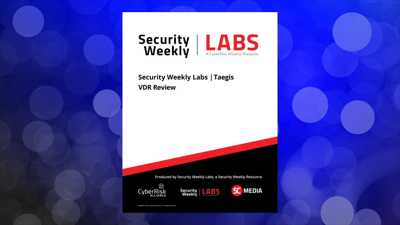 An independent product review of Taegis VDR | Secureworks An independent product review of Taegis VDR | Secureworks