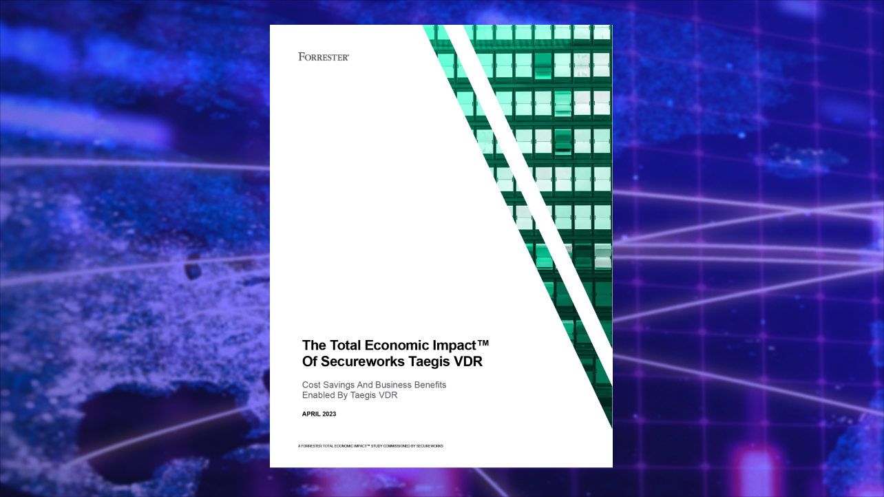 Forrester Study Finds 352% ROI from Taegis VDR | Secureworks Forrester Study Finds 352% ROI from Taegis VDR | Secureworks